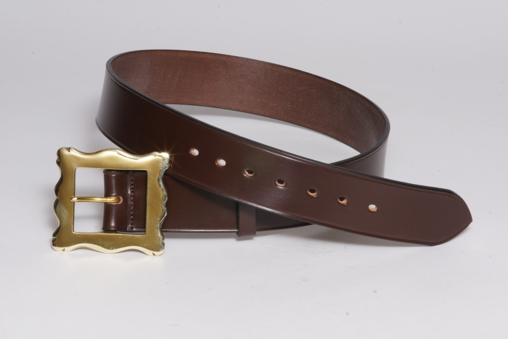 Clydesdale Traditional Leather Kilt Belt | Highlandwear Scotland